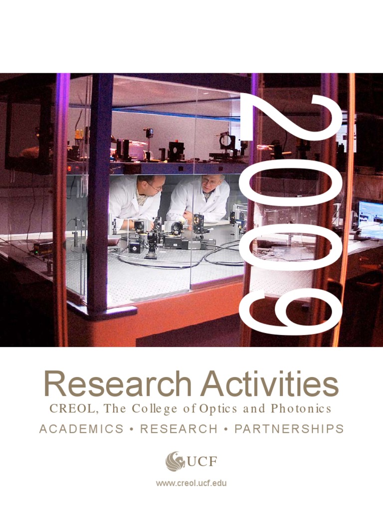 Faculty Research Booklet | PDF | Photonics | Laser