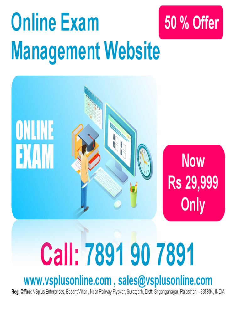 Online Exam Management Website | Download Free PDF | World Wide Web ...