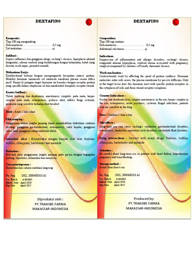 Brosur Tablet | PDF | Hormone | Corticosteroid