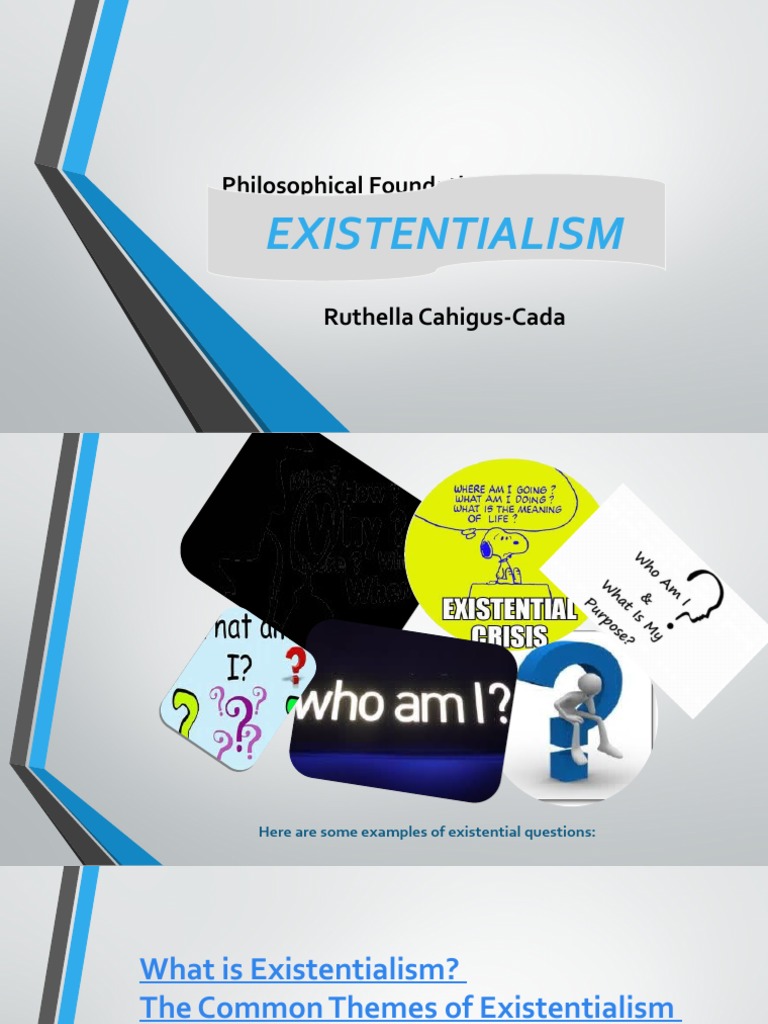 Existentialism: Philosophical Foundations of Education | PDF ...