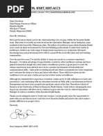 Application Letter Eapp | PDF