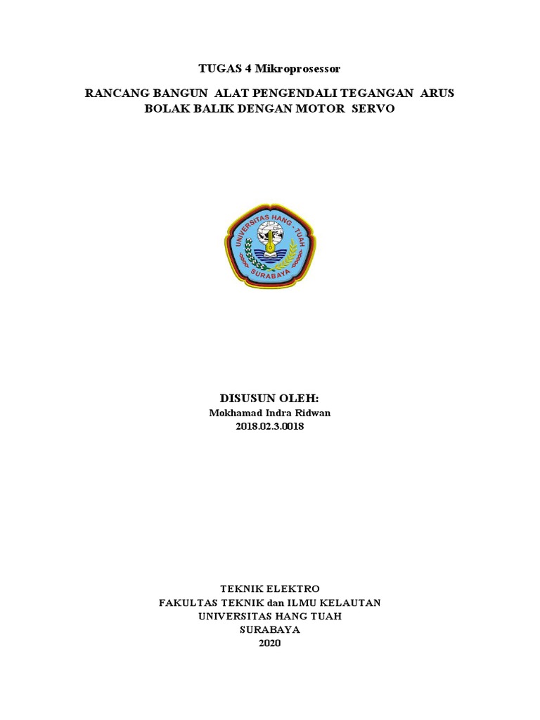 Mokhamad Indra Ridwan (20180230018) STAVOLT | PDF