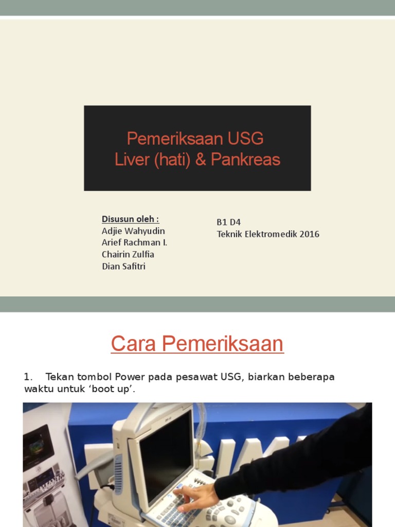 Prosedur USG Hati dan Pankreas | PDF