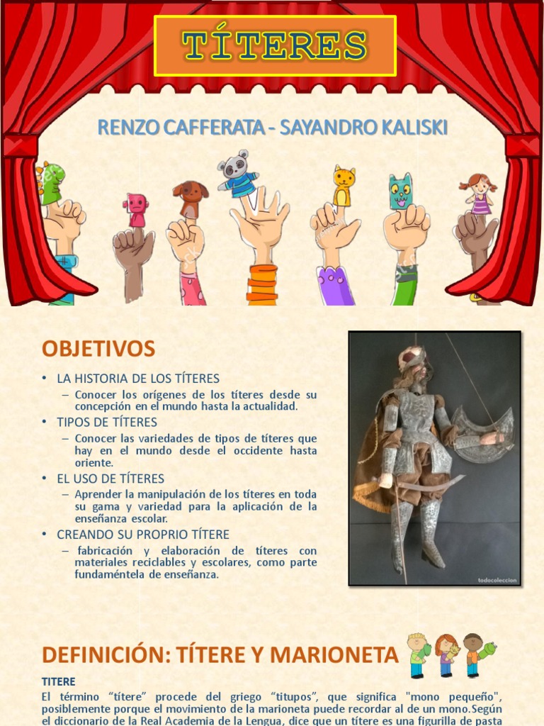 Los Titeres | PDF | Marionetas