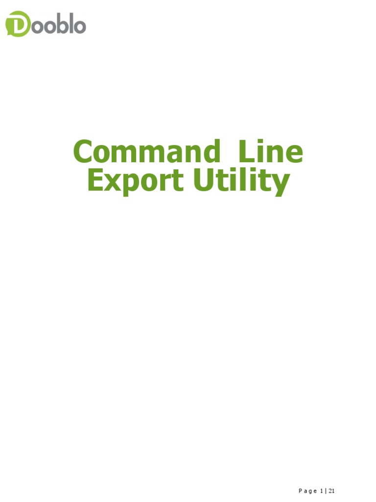 SurveyToGo Command Line PDF | PDF | Command Line Interface | Proxy Server