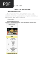 Three Course Meal (Appetizer, Main Course, Dessert) | PDF | Hors D'oeuvre | Desserts