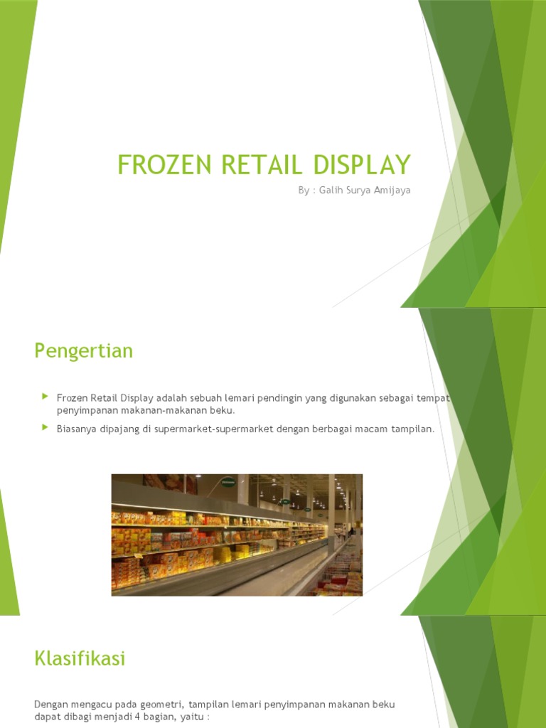 Frozen Retail Display | PDF