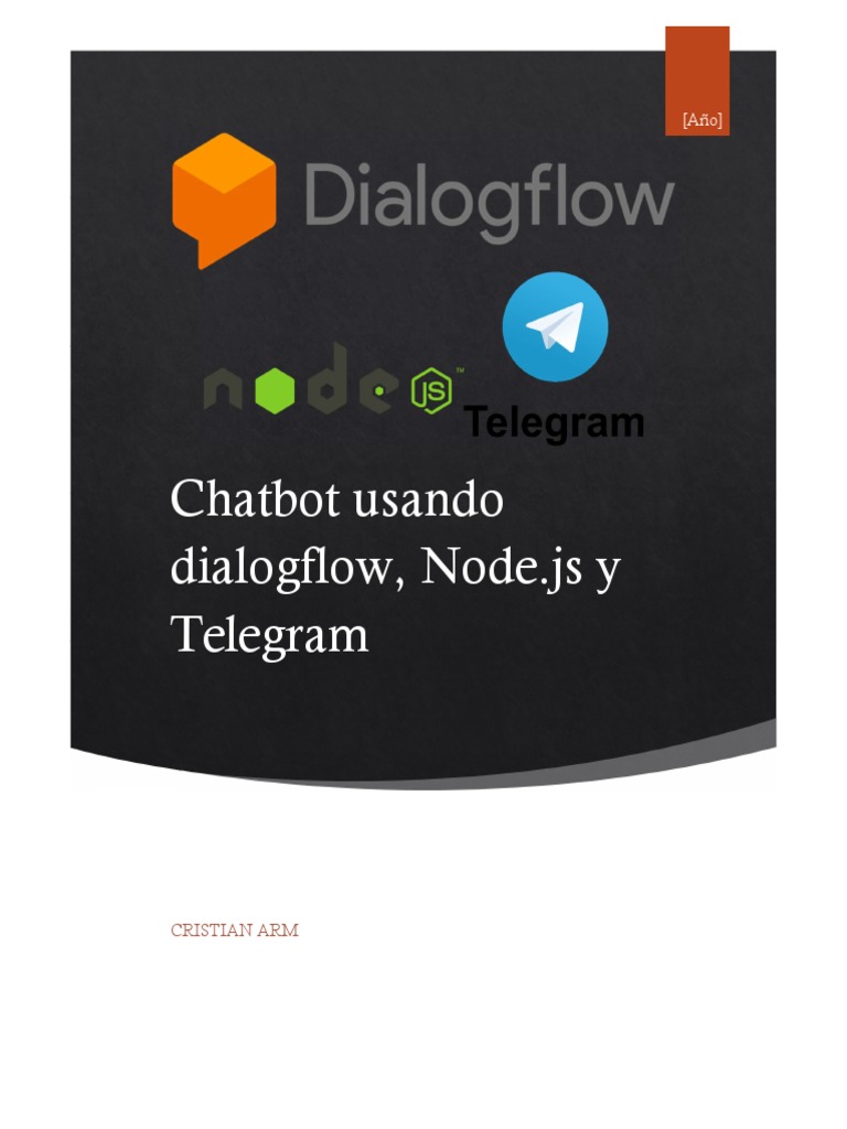 Chatbot con Dialogflow y Node.js en Telegram | PDF | Servidor ...