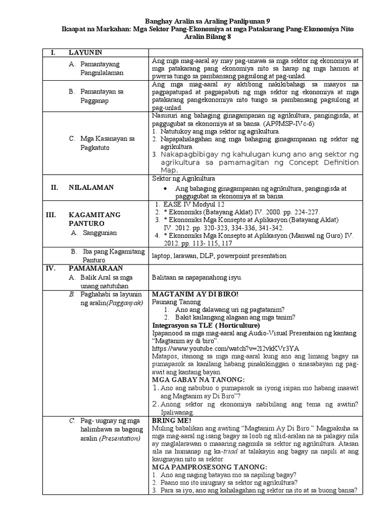 B. Paghahabi Sa Layunin: Mga Gabay Na Tanong | PDF