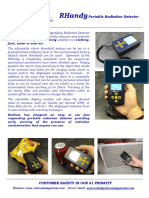 AN/UDR-13 Military Pocket Radiac | PDF