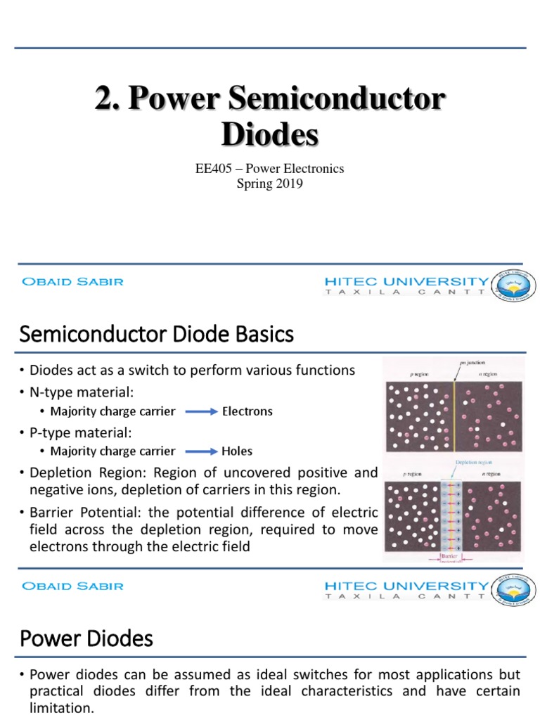 Power Diodes for EE Students | PDF | Diode | P–N Junction