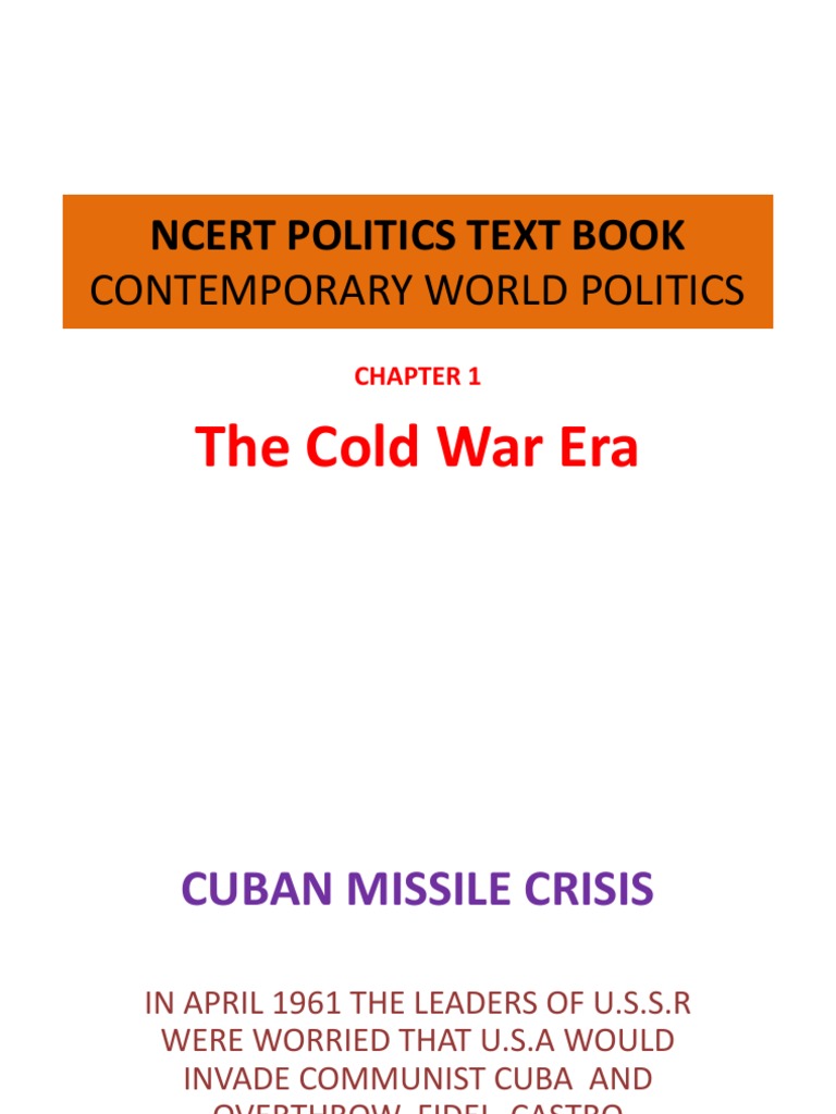 Cuban Missile Crisis Overview | PDF | Cuban Missile Crisis | Cold War