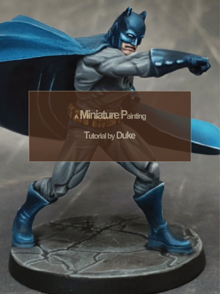 Batman Tutorial by Duke's Paint Art | PDF