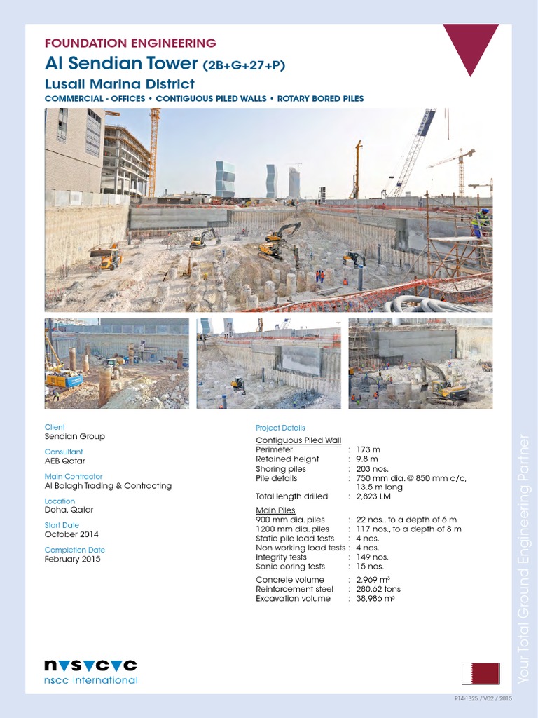 Al Sendian Tower: Lusail Marina District | PDF