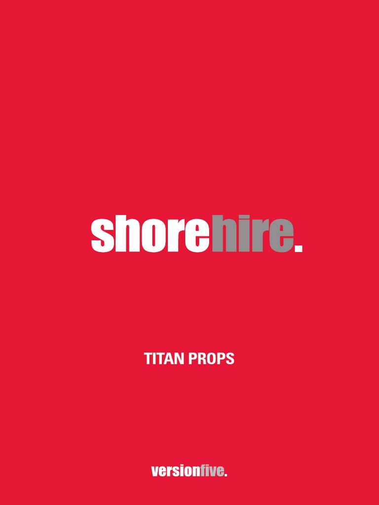 Titan Props PDF | PDF | Metals | Materials