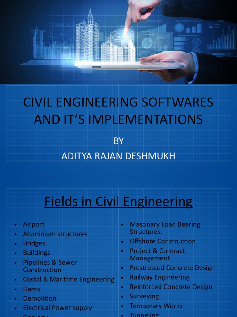 Civil Engineering Softwares and Its Implementation | PDF | Autodesk ...