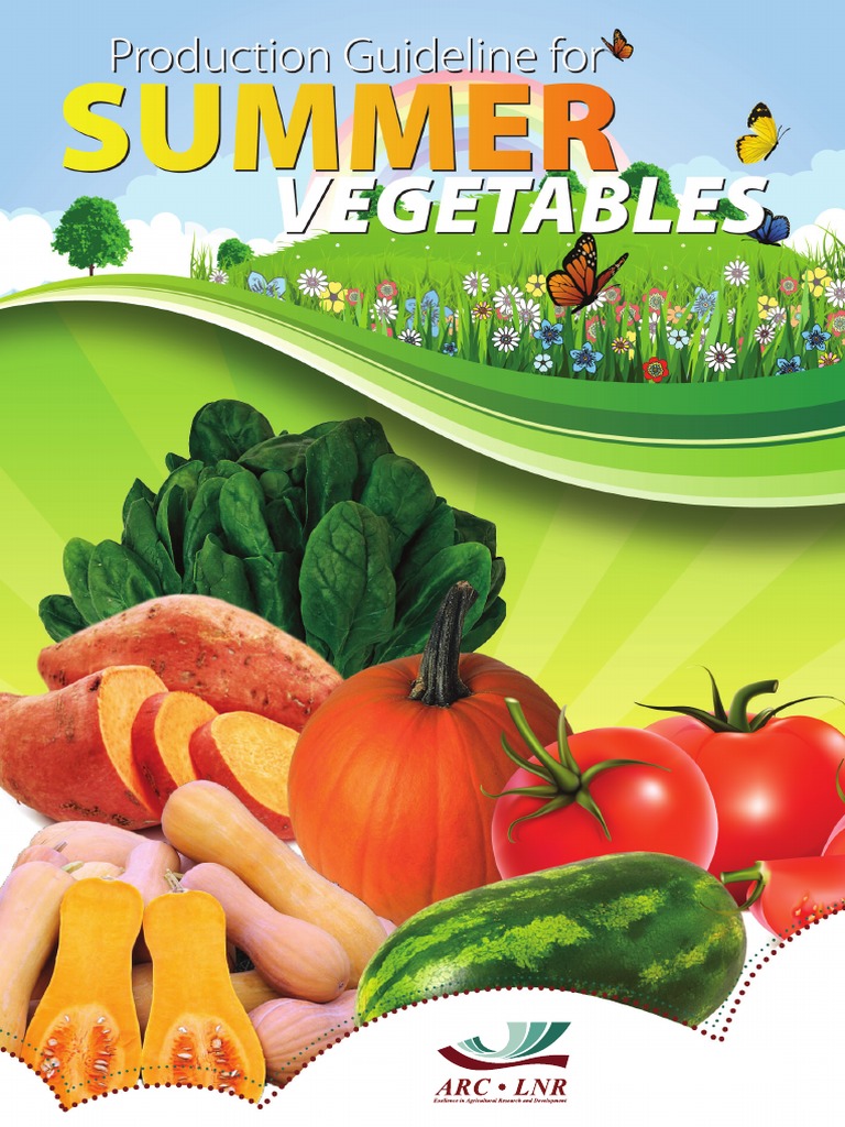 Production Guideline For Summer Vegetables | PDF | Tomato | Vegetables