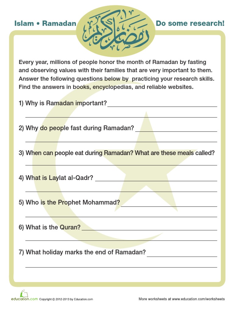 Understanding Ramadan: Key Insights | PDF | Travel | Wellness