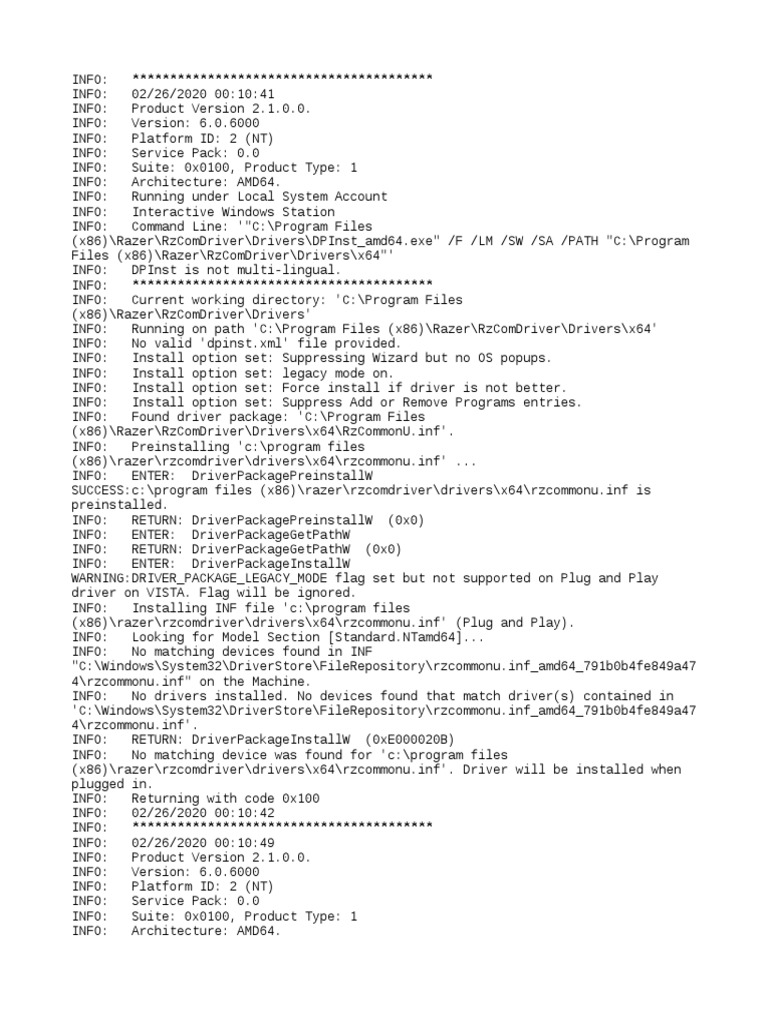 DPINST | PDF | Device Driver | Windows Nt