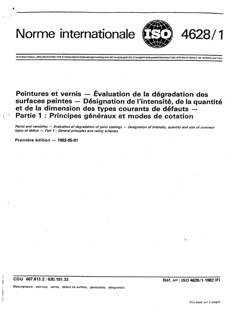 Iso 4628-1 | PDF