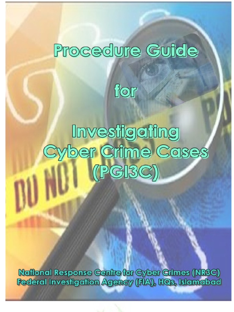 National Response Centre For Cyber Crimes (NR3C) Federal Investigation ...