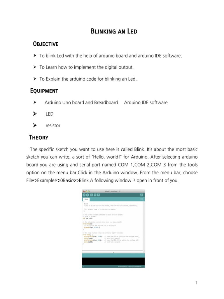 Arduino Experiment No 2 Pdf Nature Nature