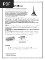 Eiffel Tower Quiz and Information Sheet | PDF