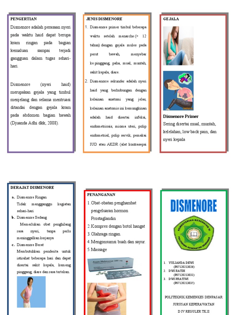 Leaflet Dismenore | PDF