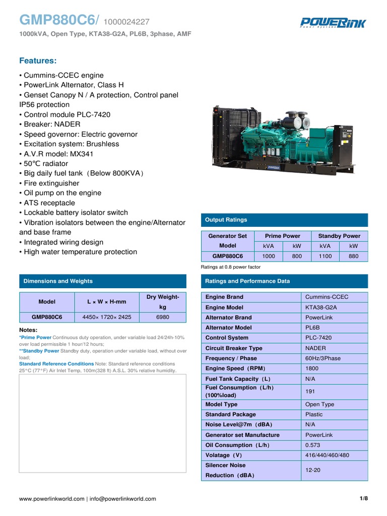 Planta Cummins | PDF | Engines | Rotating Machines