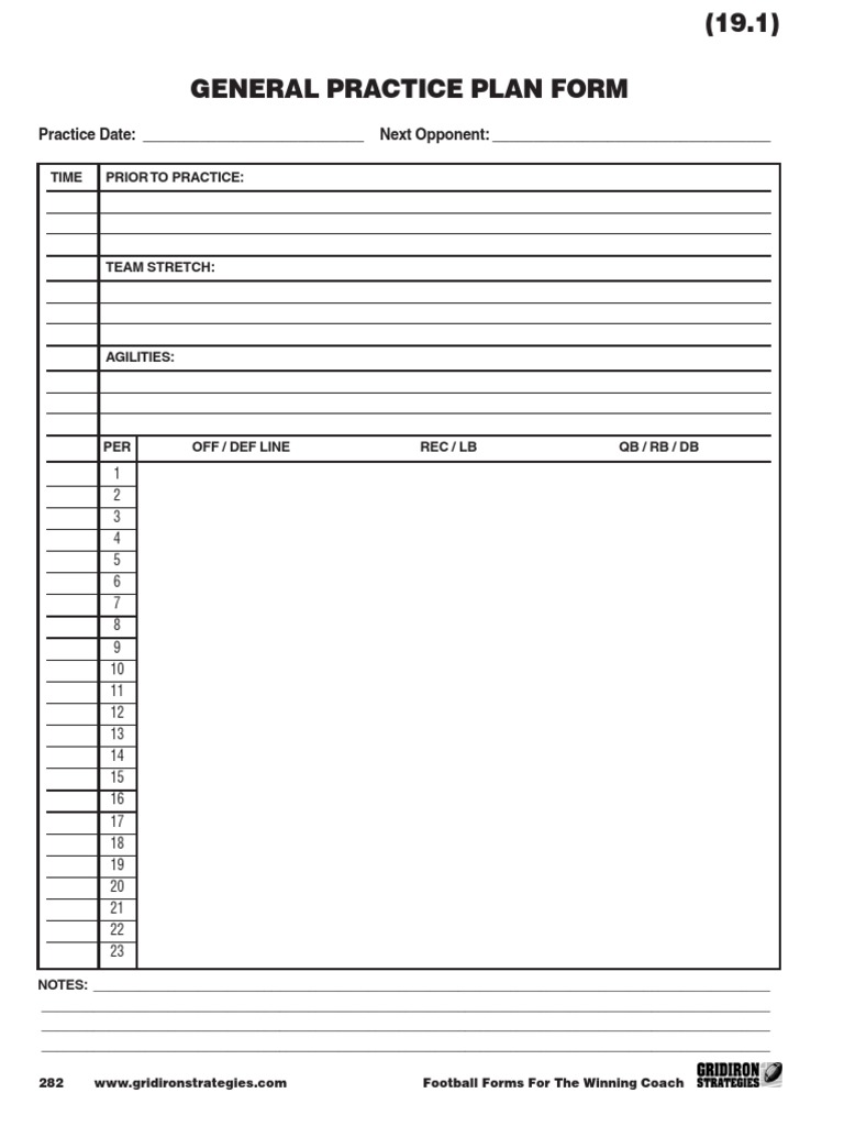 General Practice Plan | PDF