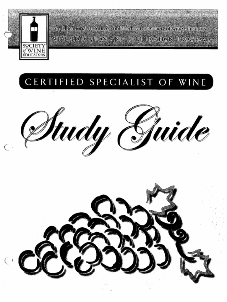 Wine Study Guide | PDF