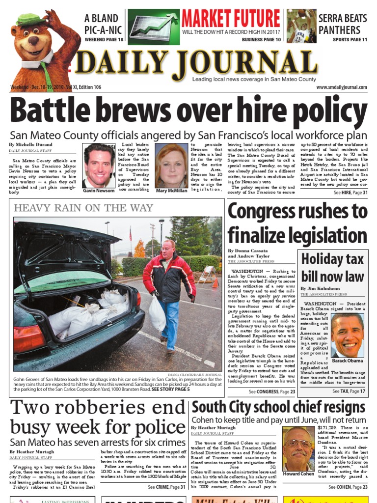 Daily Journal | PDF | United States Congress | American Government