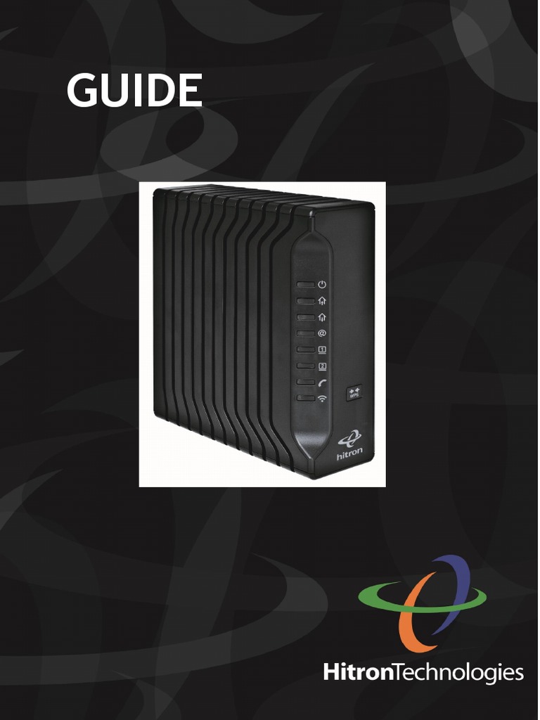 Hitron CGNV2ES PDF | PDF | Dirección IP | Red de computadoras