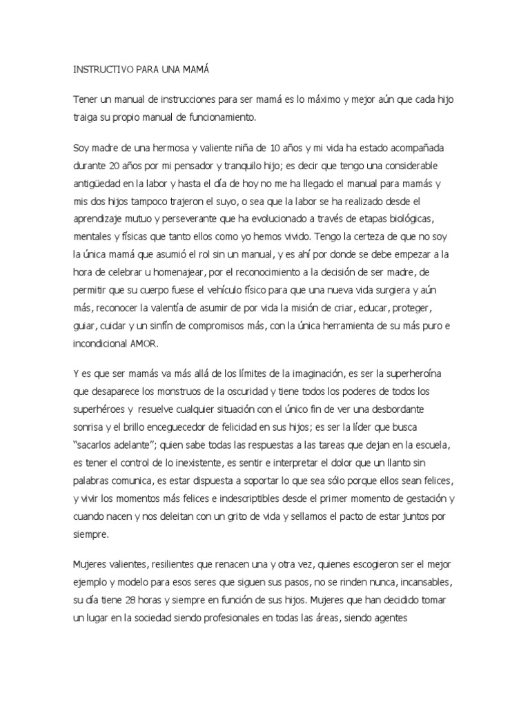 De Profesion - Mama | PDF