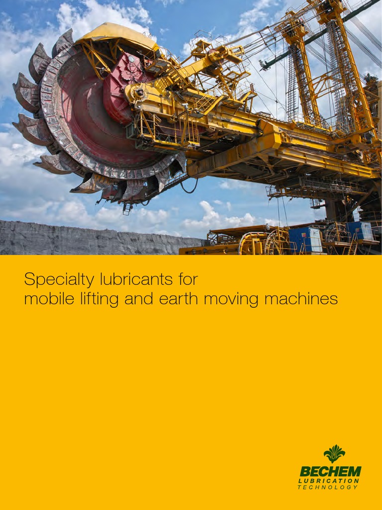 BECHEM Mobile Lifting Earth Moving Machines 2019 en 03 | PDF ...