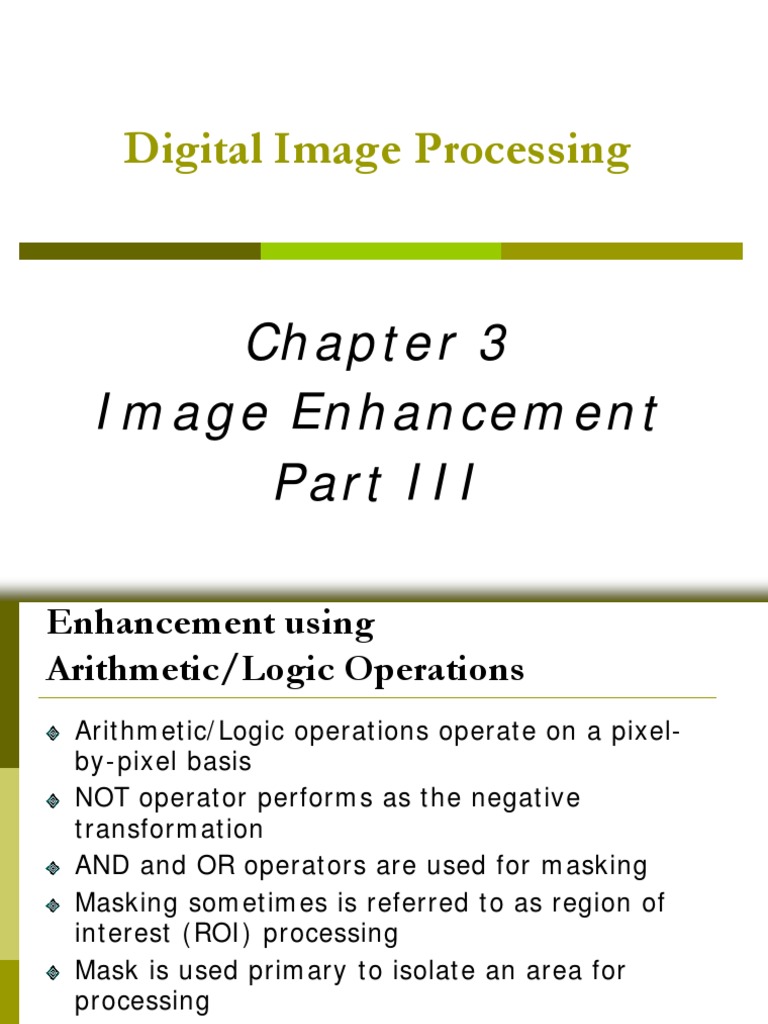 Digital Image Processing | PDF | Filter (Signal Processing) | Digital Signal Processing
