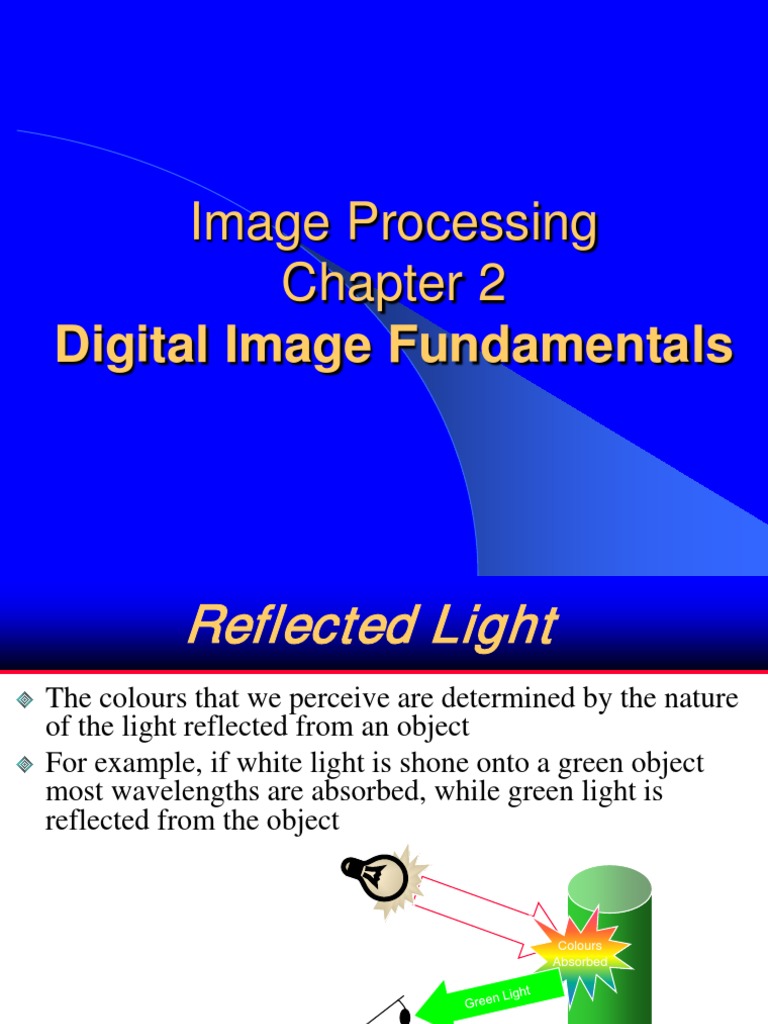 Lecture02 Image Processing | PDF | Image Resolution | Sampling (Signal Processing)