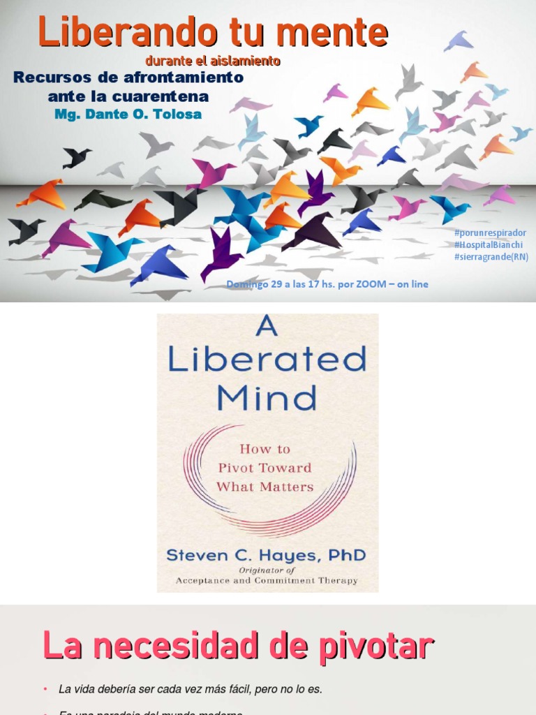 Una Mente Liberada. Hayes PDF | PDF | Mente | Dolor