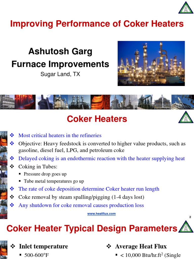 AFRC - Improving Performance of Coker Heaters | PDF | Heat | Coke (Fuel)