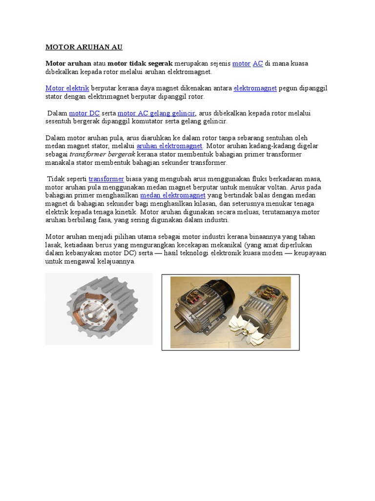 Motor Aruhan Au | PDF