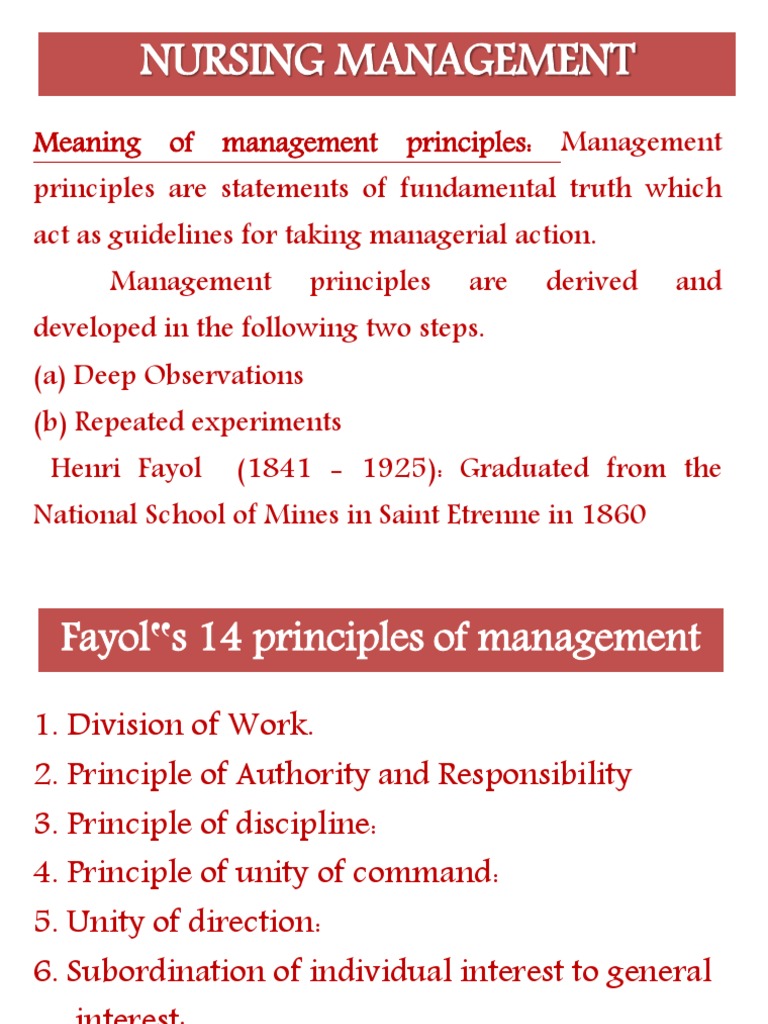 Nursing Management | PDF | Nursing | Psychological Concepts