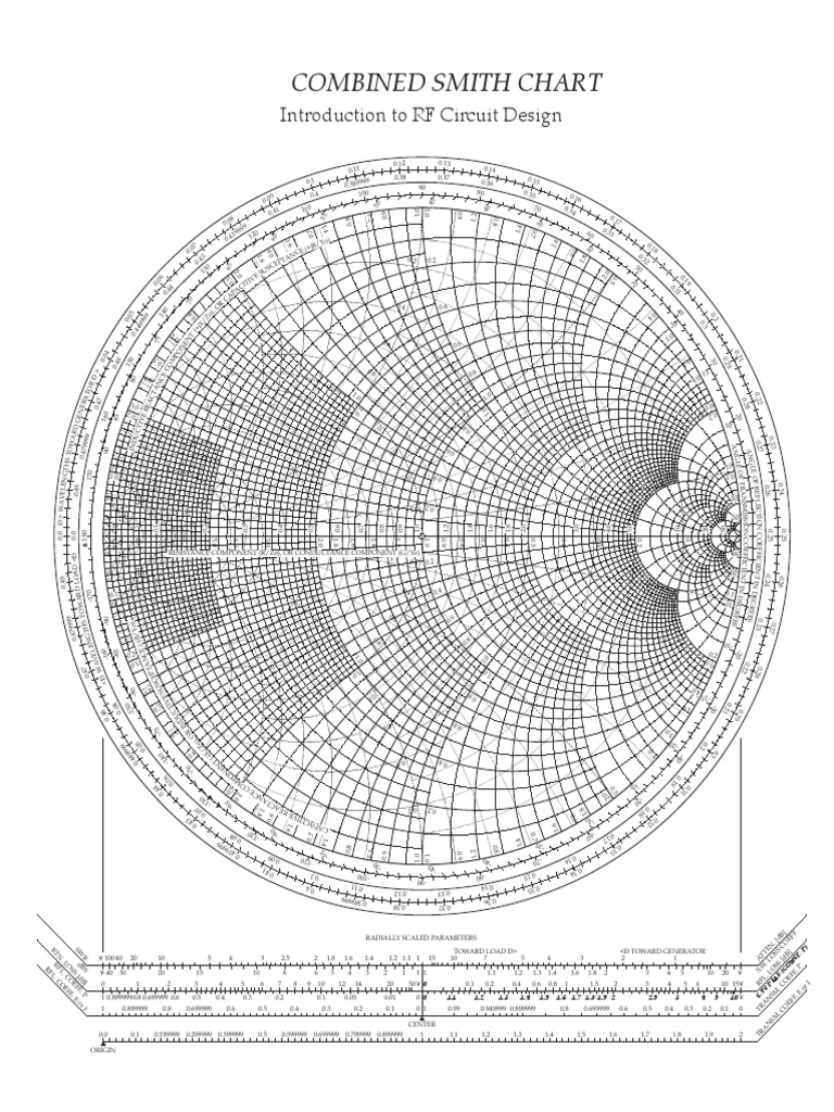 Combined Smith Chart: Introduction To RF Circuit Design | PDF ...