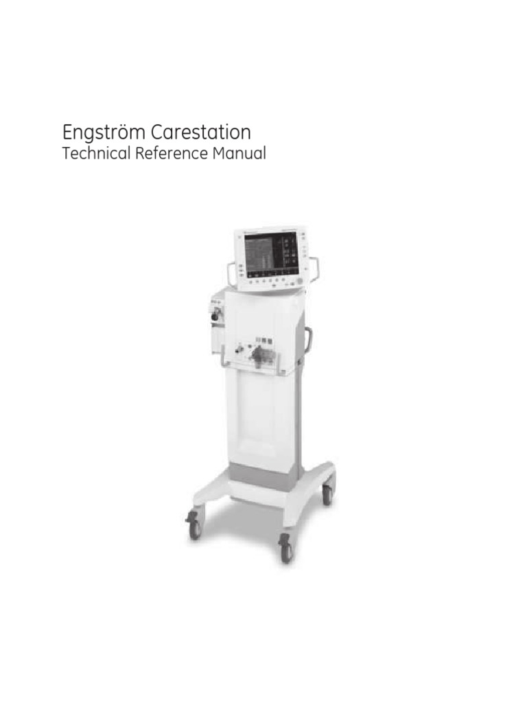 Engström Carestation - Service Manual | PDF | Breathing | Menu