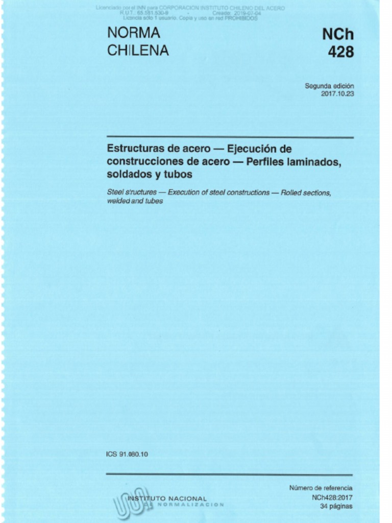 NCH 428 2017 PDF | PDF