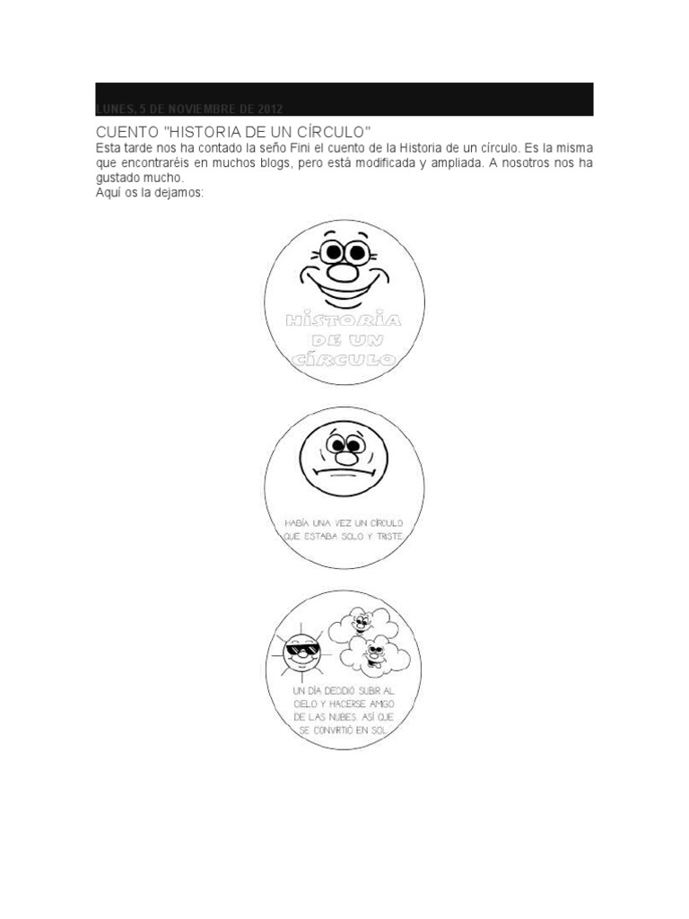 Cuento El Circulo | PDF