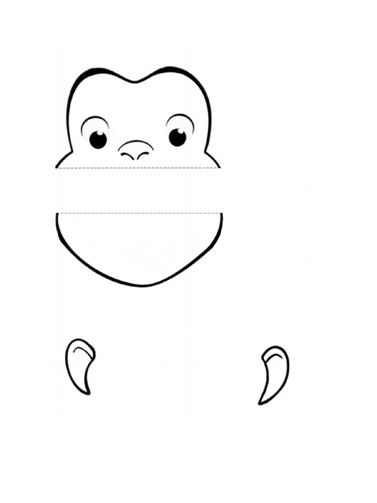 Curious George Paperbag Puppet | PDF