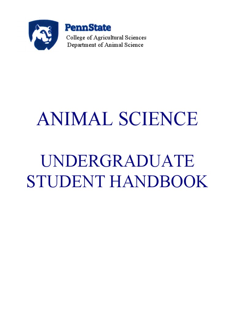 Penn State Animal Science Handbook | PDF | Dairy Cattle | Goat