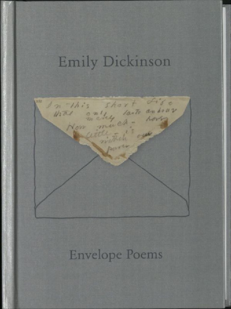 Dickinson - Envelope Poems | PDF