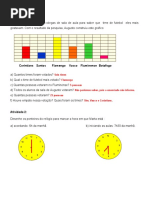 Folha de Treino Cílios | PDF