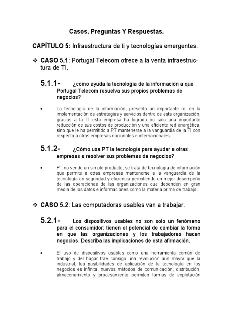 Casos Sis Inf Ger | PDF | Neutralidad de la red | Computación en la nube